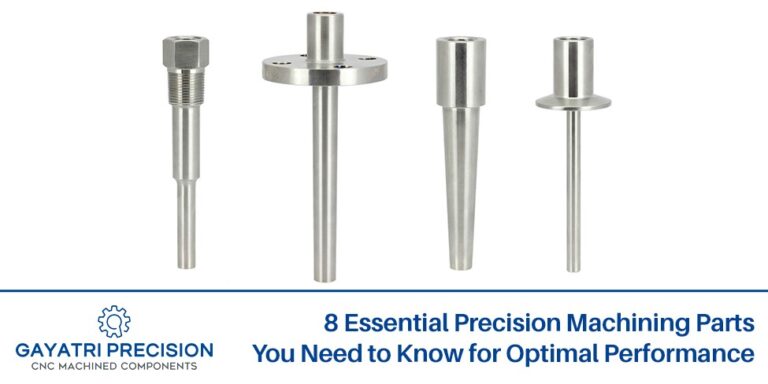 8 precision machining parts for peak performance including thermowells ...